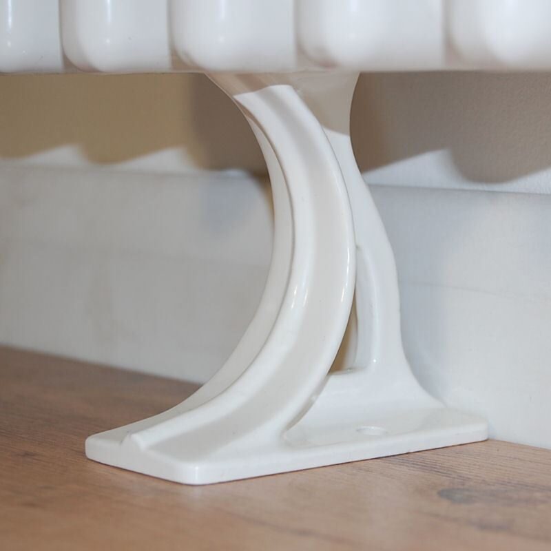 Steel Column Cast Iron Foot | Designer Radiators | Shop Online