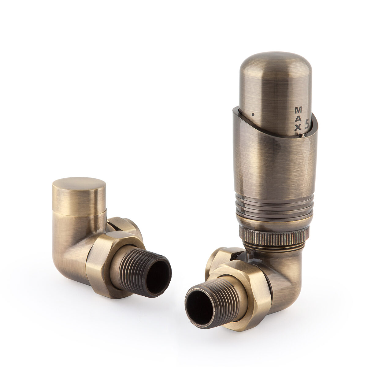 Essential TRV Corner Valve Set | Designer Radiators | Shop Online